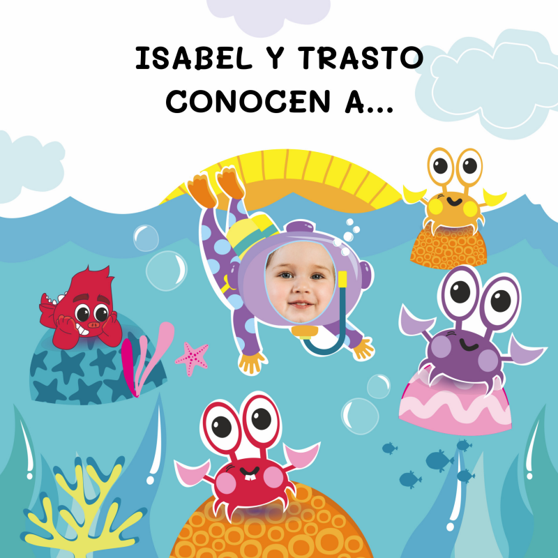 Cuento personalizado para aprender los números - Trastobooks