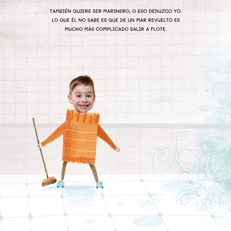 Cuento personalizado con foto para descubrir las profesiones ️