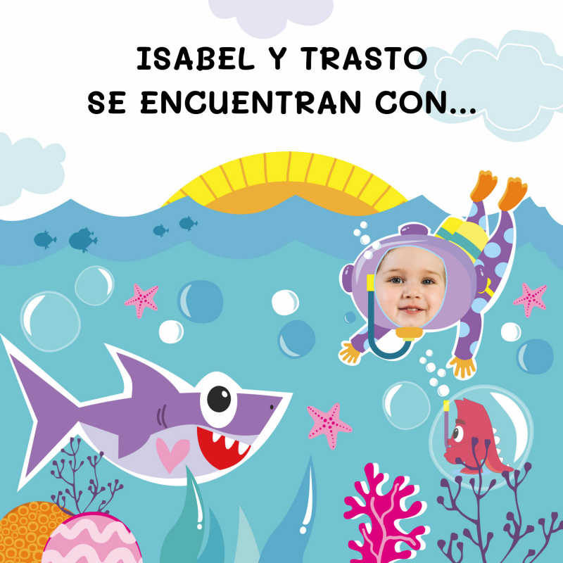 Cuento personalizado para aprender los números - Trastobooks
